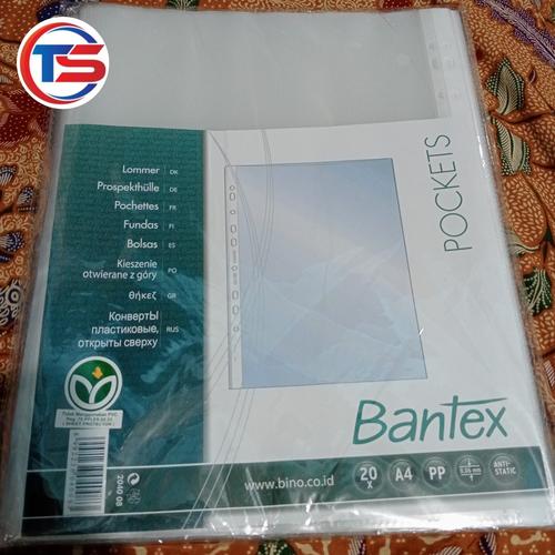 Jual PP pocket bantex 2040 ukuran A4 isi 20 pcs/ lembar promo terbatas ...