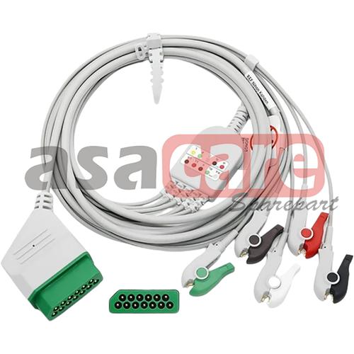 Jual Kabel ECG monitor Nihon Kohden - 5 Lead - Kota Padang - asacare ...