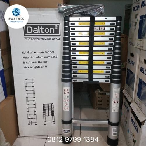 Jual Tangga Lipat Teleskopik 5 Meter / Alumunium Telescopic Dalton ML-1007L - Jakarta Pusat ...