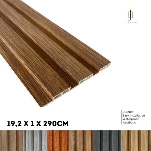Jual WPC Wall Panel 290cm x 19.2cm x 1,4cm Wood Panel Dekorasi Dinding ...