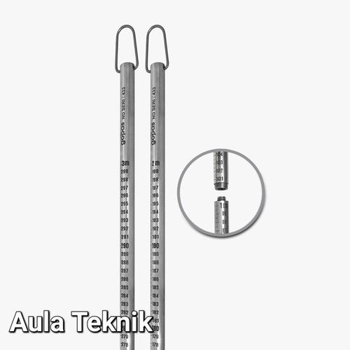 Jual Stick Sounding 2 Meter Langsung & Alat Ukur Minyak Bahan Stainless ...