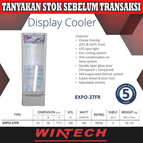 Jual GEA EXPO-37FR Display Cooler / Showcase Pintu Kaca / Kulkas Kaca ...
