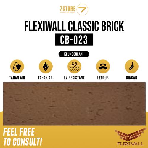 Jual FLEXIWALL Classic Brick CB023 - Batuan Pelapis Dinding Rumah - Kota Tangerang Selatan ...