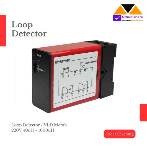 Promo Vehicle Loop Detector VLD 220Volt / Loop Detector Metal Model ...