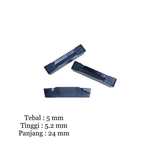 Jual Insert potong 5 mm bekas seken mulus layak pakai..Grooving 5mm ...