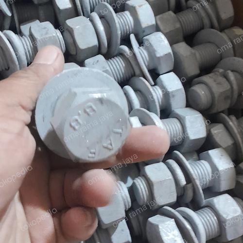 Jual baut baja 8.8 HDG full drat m20 × 100 hotdip Galvanis - Jakarta Pusat - oma rama jaya ...