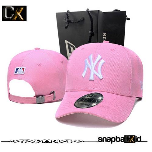Jual Topi MLB NY Yankees Pink Import - Kota Bandung - Snapbacxid ...