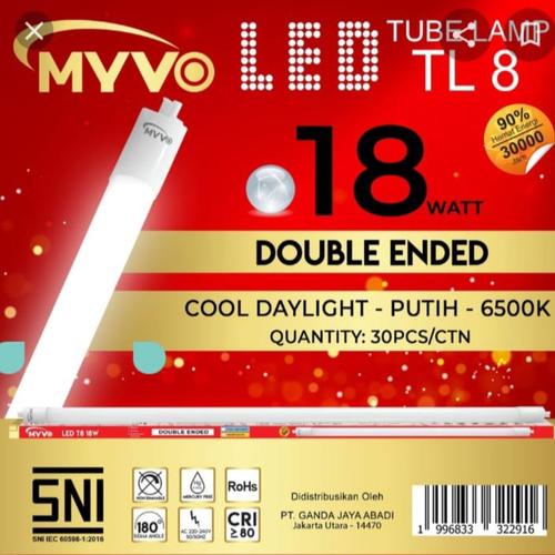 Jual Led Neon Led TL T8 18w Myvo - T8 Kuning - Kab. Kubu Raya ...