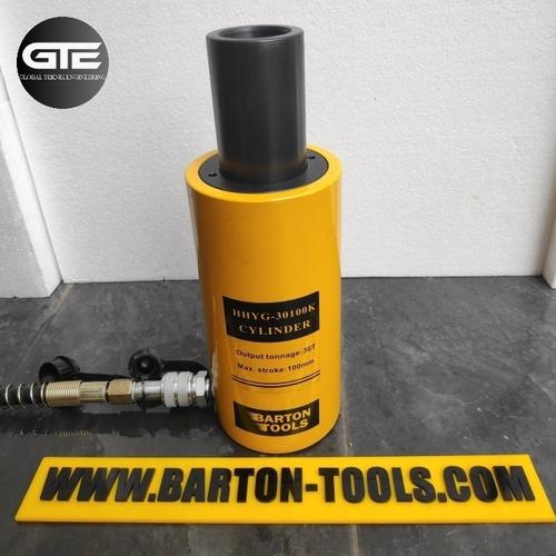 Jual 30T 100mm S Hollow Plunger Hydraulic Cylinder Silinder Hidrolik BARTON - Jakarta Barat ...