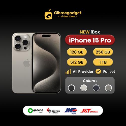 Jual [New] iBox | iPhone 15 Pro - 256gb, White Titanium - Jakarta Timur ...