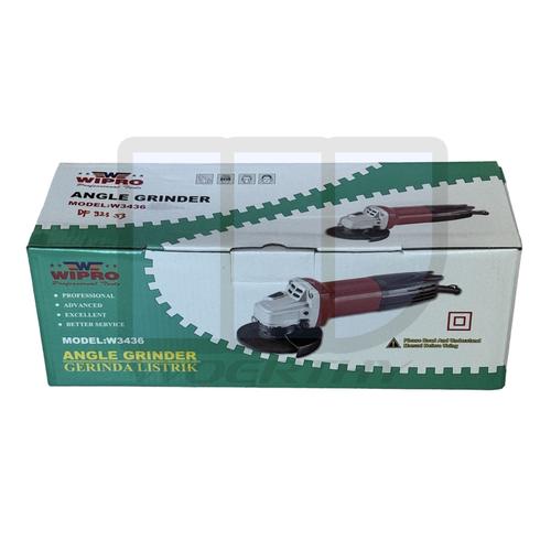 Jual Mesin Gerinda Tangan 4 Inch Wipro / Disc Angle Grinder 4" W3436 ...