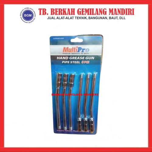 Jual MULTIPRO Selang Grease Gun Besi Pipa Besi Pompa Gemuk Hand Grease ...