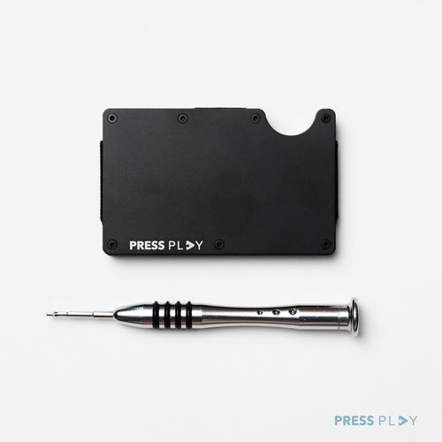 Jual GRIP RFID Carbon Fiber Elastic Card Wallet by GLHF Studio - Onyx ...