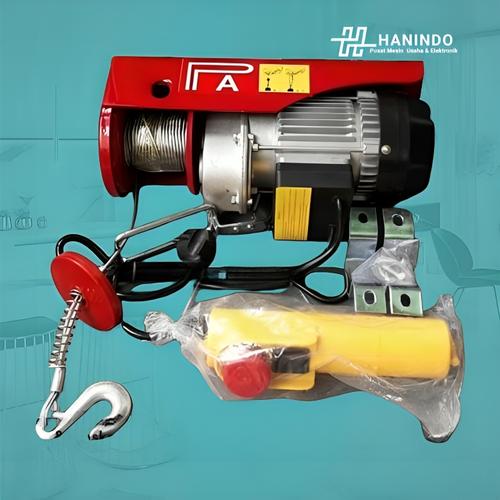 Jual Electric Chain Hoist Katrol Listrik Mini Sling 1000 Kg 1 Ton 20m ...