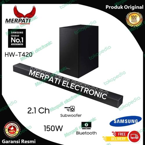 Jual SAMSUNG HW-T420 WIRELESS SOUNDBAR 2.1CH SURROUND BLUETOOTH DO HW ...