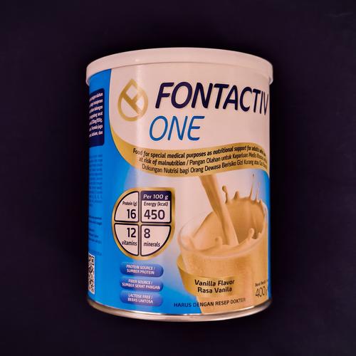 Jual FONTACTIV ONE Susu Nutrisi Formula Lengkap Protein Whey Lemak Tak ...