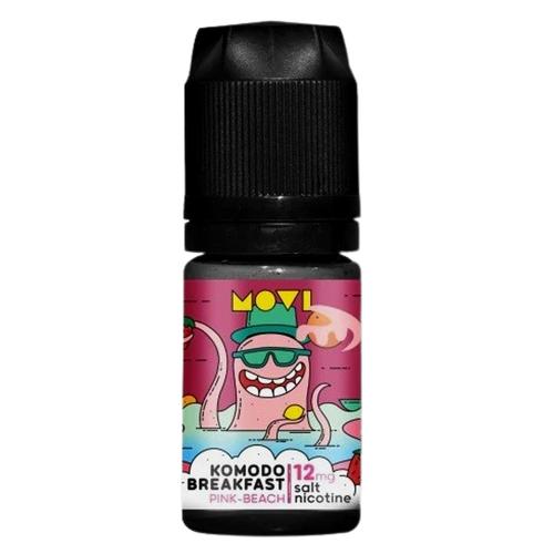Jual Liquid Vape Komodo Breakfast Pink Beach Strawberry Saltnic 30ML By ...