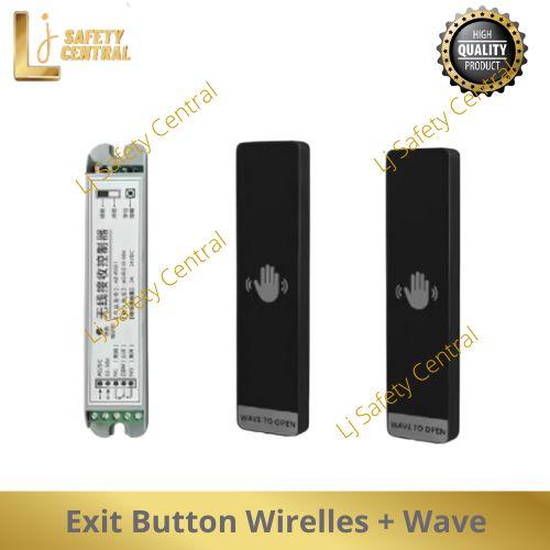 Jual Push Button Wireless + Wave ( No Touch ) Automatic Sliding Door ...