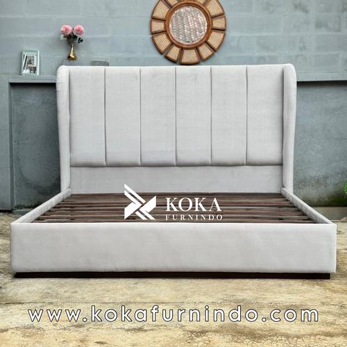 Jual Dipan Tempat Tidur Upholstery / jok busa garis jati mewah ...
