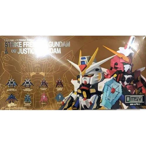 Jual Bandai Namco QMSV Mini - Strike Freedom Gundam & Infinite Justice ...
