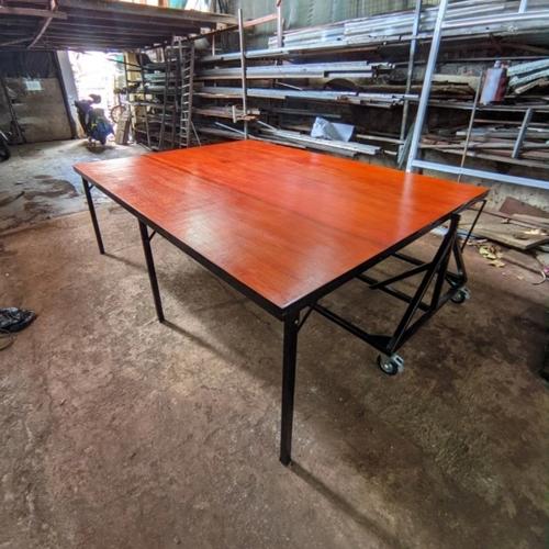 Jual Meja Potong Pola Bahan Ukuran Kecil Rangka Besi Custom Usaha ...