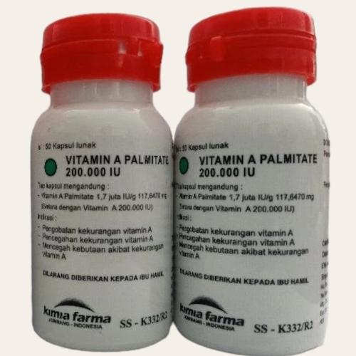 Jual Vitamin A kapsul posyandu Merah dan Biru 200000 UI PERBOTOL ...