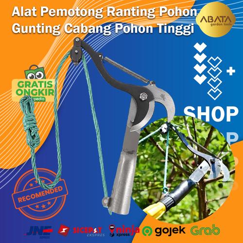 Jual Gunting Dahan Tinggi Gunting Ranting Alat Pemotong Cabang Pohon ...