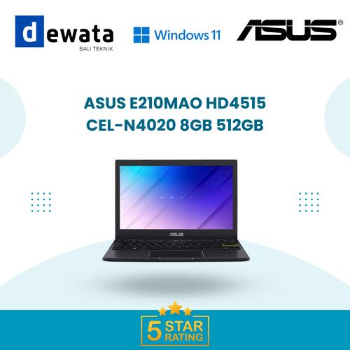 Jual LAPTOP ASUS Vivobook E210MAO-HD4515 CEL-N4020 8GB 512GB SSD OHS ...