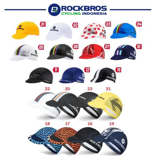 Jual Topi Sepeda ROCKBROS MZ100 Bicycle Cap Breathable and Dry Fit ...