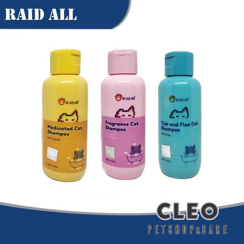 Jual Shampo Raid All Anjing Kucing Shampoo Anti Kutu Gatal Fragnance ...