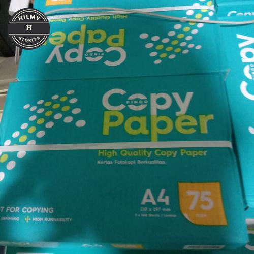 Jual kertas hvs A4 75 gr copy paper 1 dus isi 5 rim - Jakarta Selatan ...