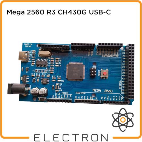 Jual Mega 2560 R3 CH430G USB-C | Microcontroller Development Board ...