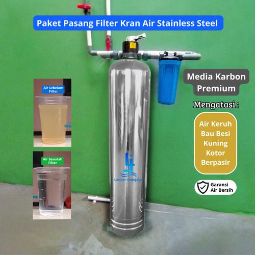 Jual Paket Filter Air Kran Sumur Bor PAM Water Filter Rumah Tangga ...