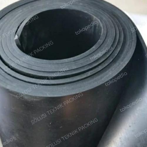 Jual RUBBER SHEET HITAM / KARET HITAM LEMBARAN 10mm x 100cm x 10 meter ...
