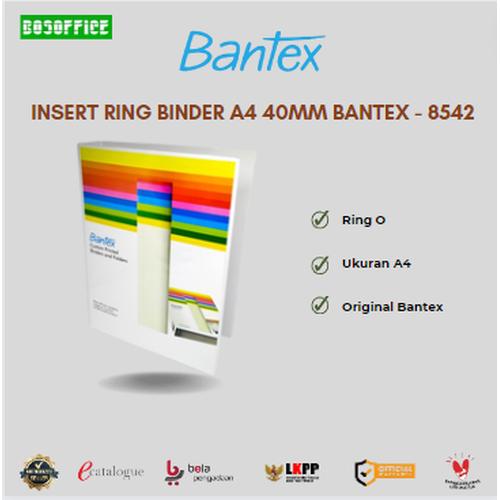 Jual Binder Bantex A4 Insert Ring 40MM - 8542 - Jakarta Barat ...