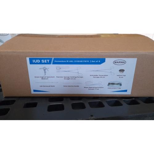Jual Set IUD Kit Original MARWA / Peralatan KB / Intra Uterine Device ...