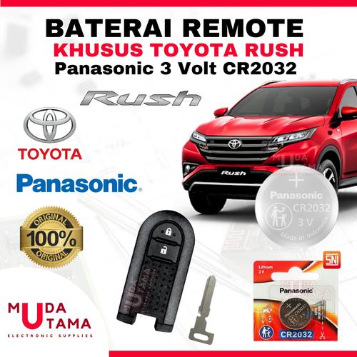 Promo Baterai Remote RUSH - ORIGINAL PANASONIC CR2032 | Battery Remote ...