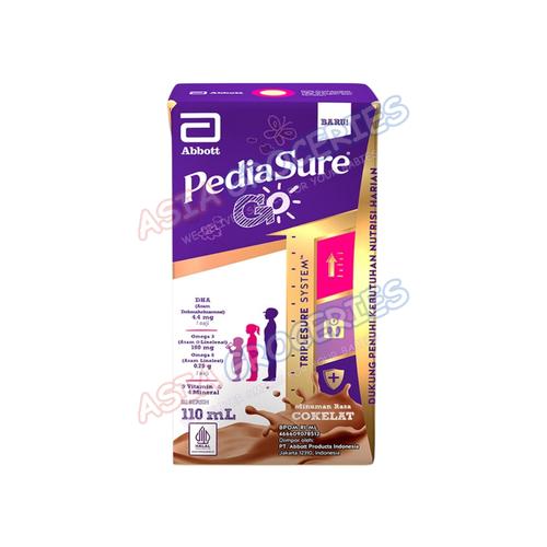 Jual PEDIASURE GO 110 ML COKELAT SUSU CAIR COKLAT UHT ANAK USIA 1-10 TAHUN - 1 PCS - Kota Medan ...