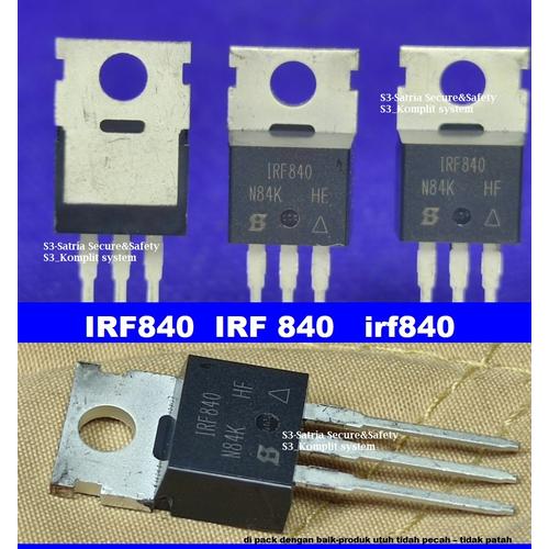 Jual IRF840 Mosfet IRF 840 Transistor - Jakarta Timur - S3-Satria ...