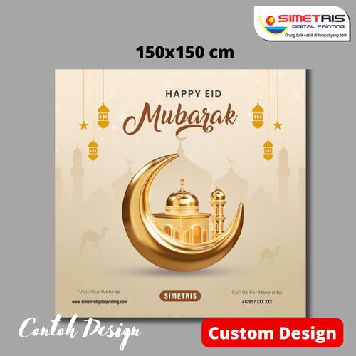 Jual spanduk / banner ulang tahun ukuran 150x150 cm - MATA AYAM , BELUM ...