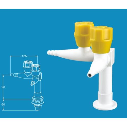 Jual Keran Gas Laboratorium/Faucet Two Way model V - Kab. Bogor ...