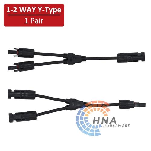 Jual MC4 Konektor Solar Cell Panel Surya 2in1 3in1 4in1 Type Y - 2 in 1 ...