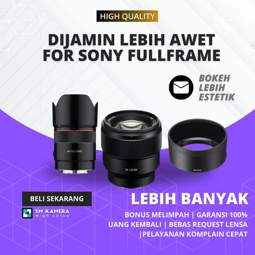 Jual [HasilBokeh] Lensa Fix Sony FE 85mm F1.8 OSS Mulus - Kab. Sleman - SM KAMERA | Tokopedia