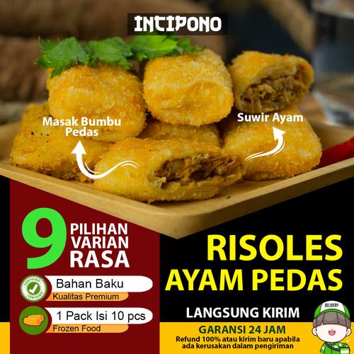 Promo Incipono Risol Ayam Pedas Frozen 1 Pack Isi 10 Pcs Risoles Ayam ...
