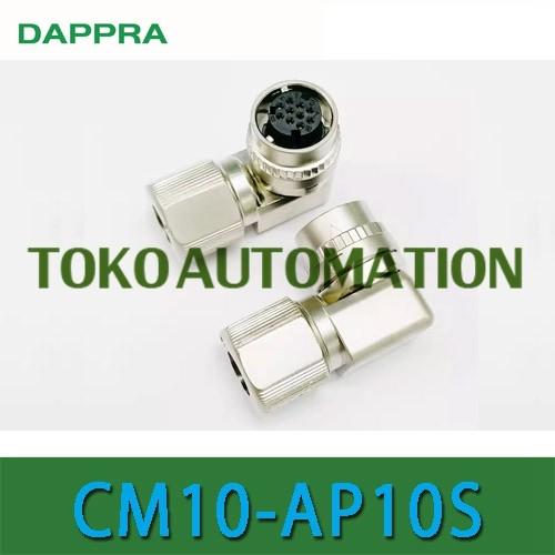 Jual 10 Pin 10Pin CM10-AP10S Angled Encoder Plug Connector socket ...