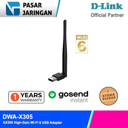 Jual D-Link DWA-X305 AX300 High-Gain Wi-Fi 6 USB Adapter - Jakarta Pusat - Pasar Jaringan ...