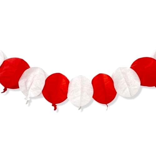 Jual TERMURAH GARLAND BUNGA PANJANG 2,5 METER DEKORASI KEMERDEKAAN RI ...