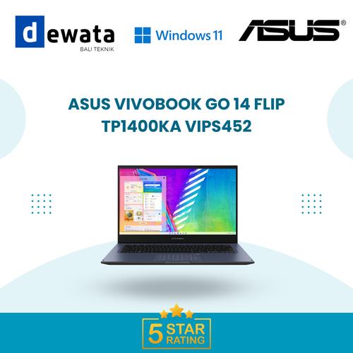 Jual LAPTOP ASUS Vivobook Go 14 Flip TP1400KA VIPS452 CELERON N4500 8GB ...