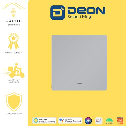 Promo DEON Smart Home WiFi Saklar Touch Wallswitch - Smart switch - 3 ...
