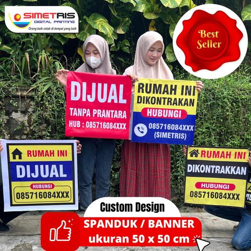 Jual Spanduk banner ukuran 50x50 - LIPAT HABIS, FILE SIAP CETAK - Kab ...